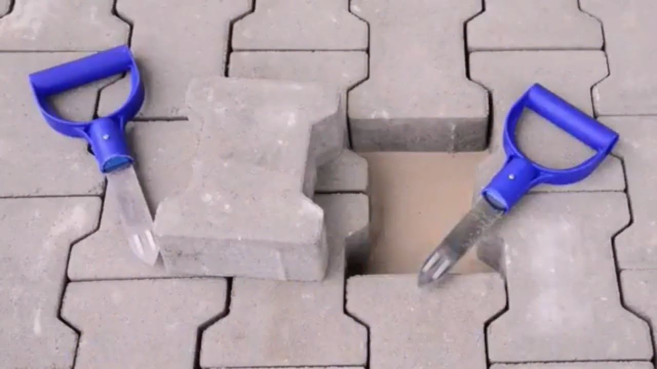 Amazing tools for laying pavers – compilation – Canvids