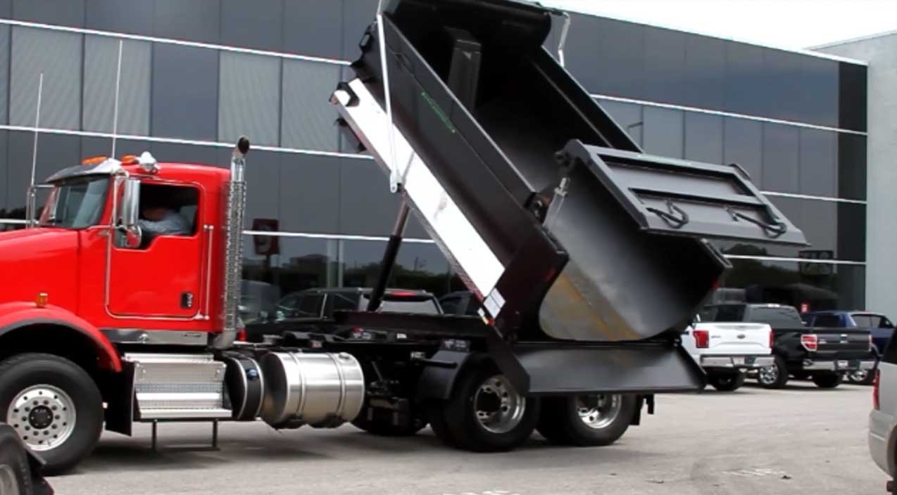 Rotating dump truck bed makes every dump trucker job much easier – Canvids