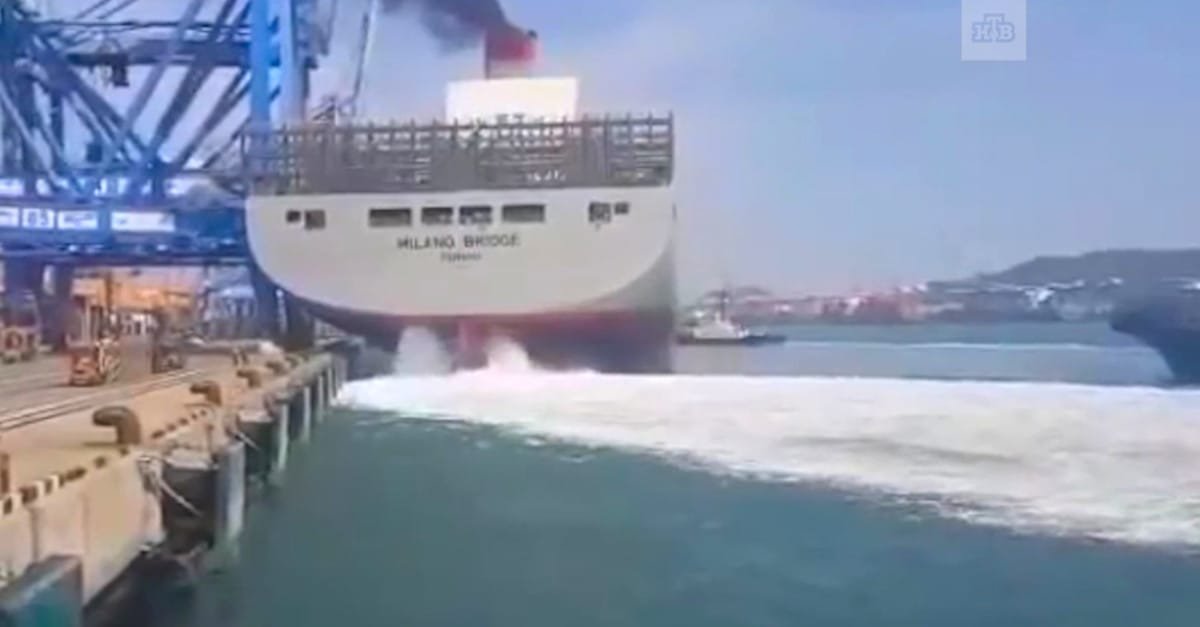 Last day at work for this container ship captain – Canvids