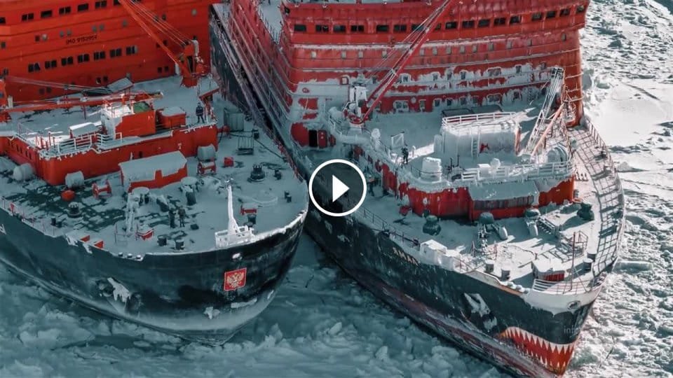 The Russian nuclear icebreaker Jamal is powered by a 75,000 horse ...