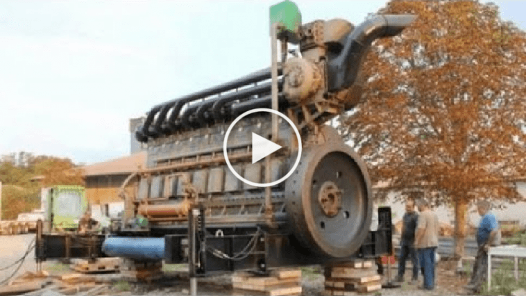 DM 884WS-150 World’s largest Diesel Engine 22,500hp – Canvids