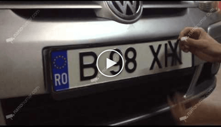 Magic license number plates – The way the license number plates can’t ...