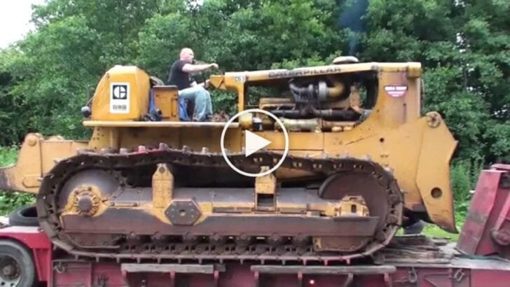 Cat 666 first road trip (largest motor scraper ever built by ...