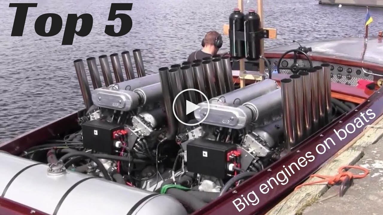 TOP 5 Big engines in small Boats [inboard open boat] – Canvids