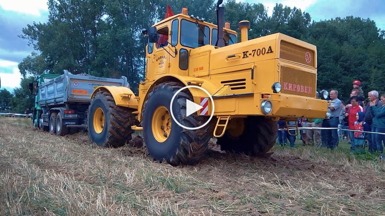 Kirovets K-700 against everyone. Soviet power – Canvids